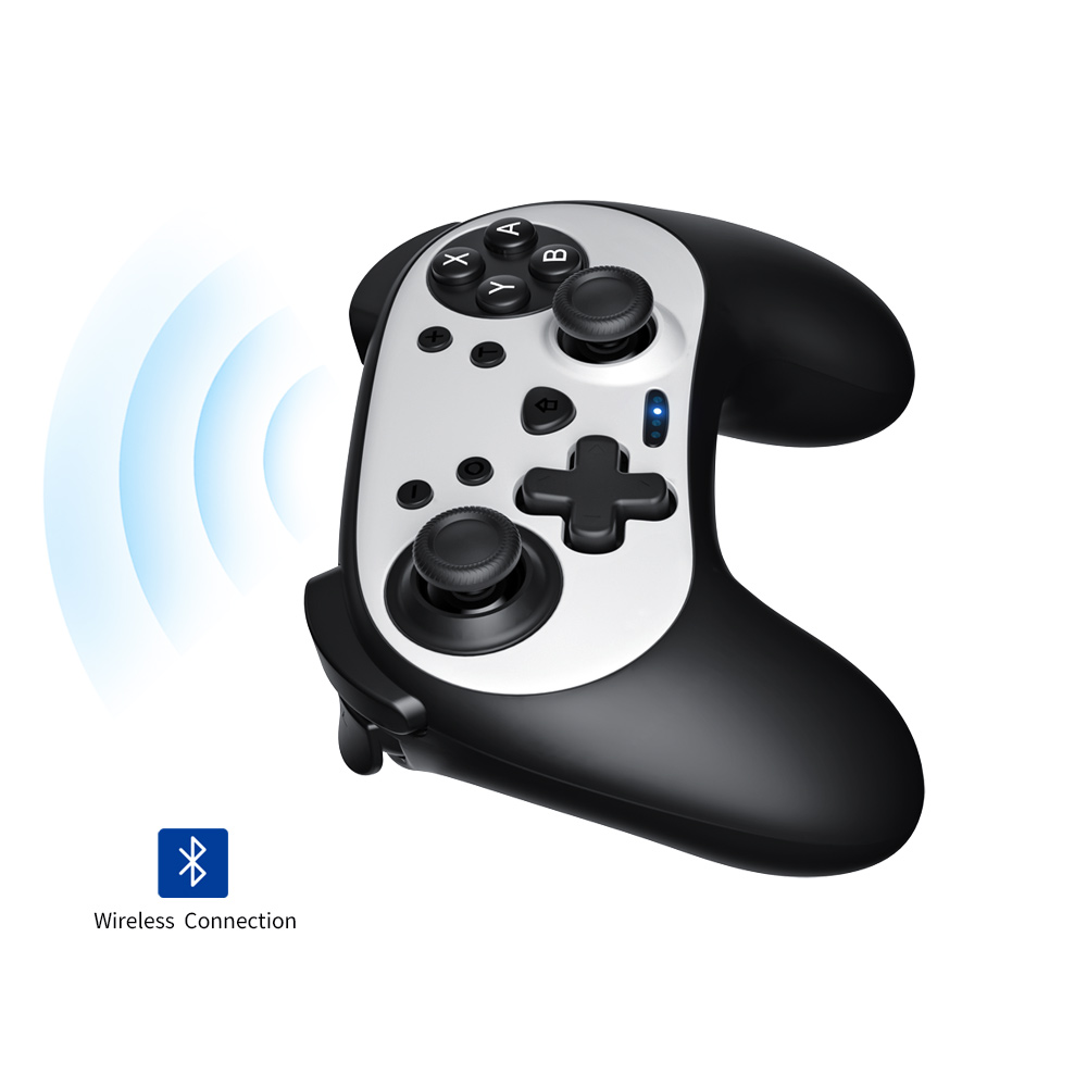 Switch Pro handle, black and white TNS-2101 - Gaming Controllers - DOBE ...